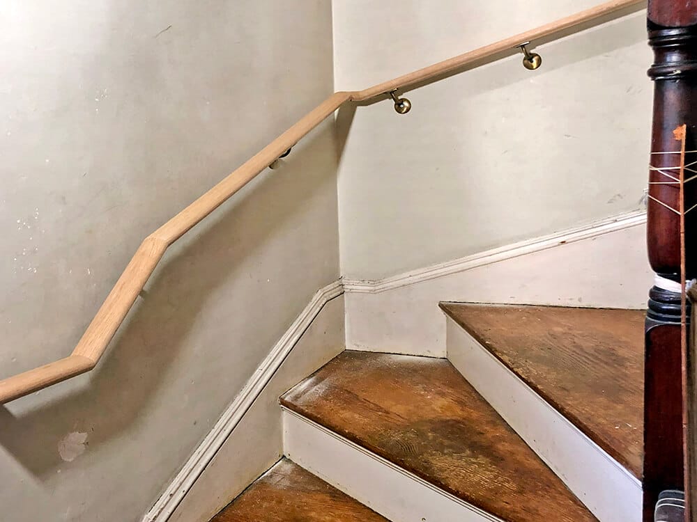 Build and Install Wall Safety Rail | Lasky Home Smith